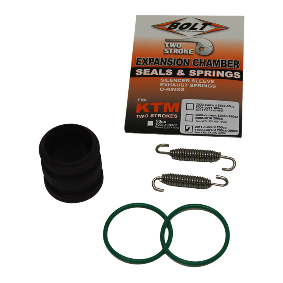Bolt Exhaust O-Ring Pack KTM 200-300 '00-Onwards – Intune Motor Cycles