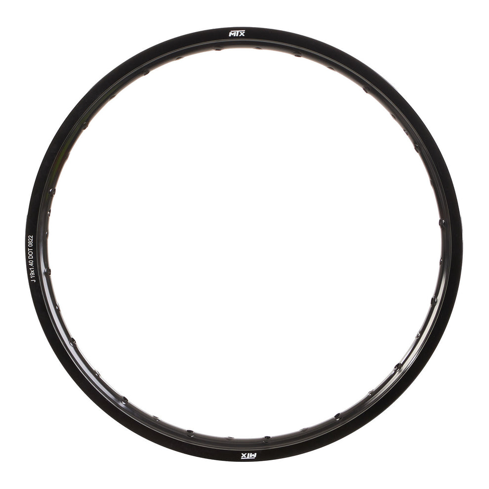 MTX Rim 7075 T6 Alloy - 19 x 1.40 32H Black – Intune Motor Cycles