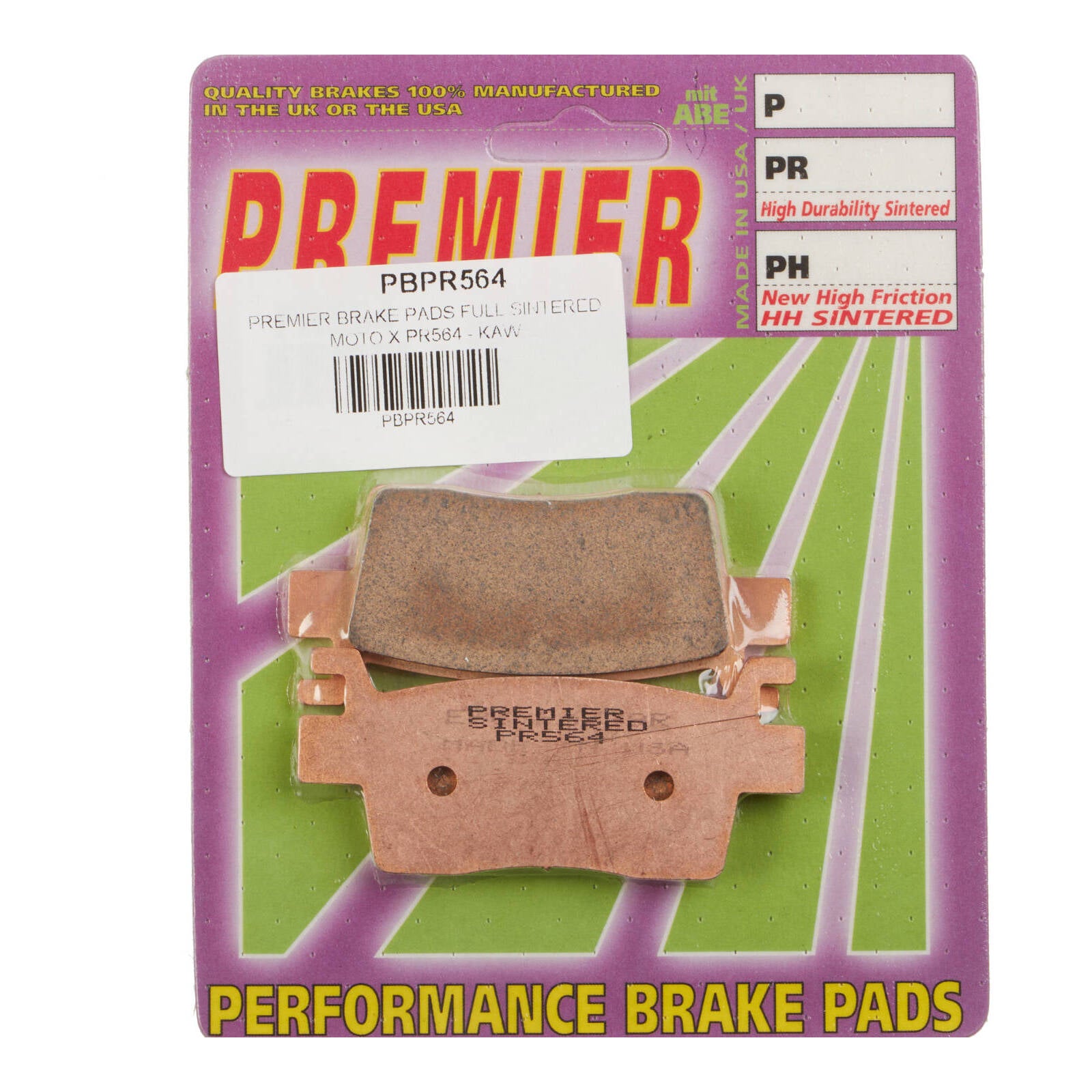 Premier Brake Pads - PR Off-Road Sintered – Intune Motor Cycles
